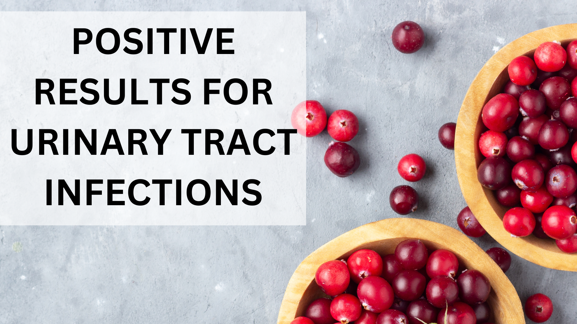 Positive Results For Urinary Tract Infections | Go Vita Batemans Bay