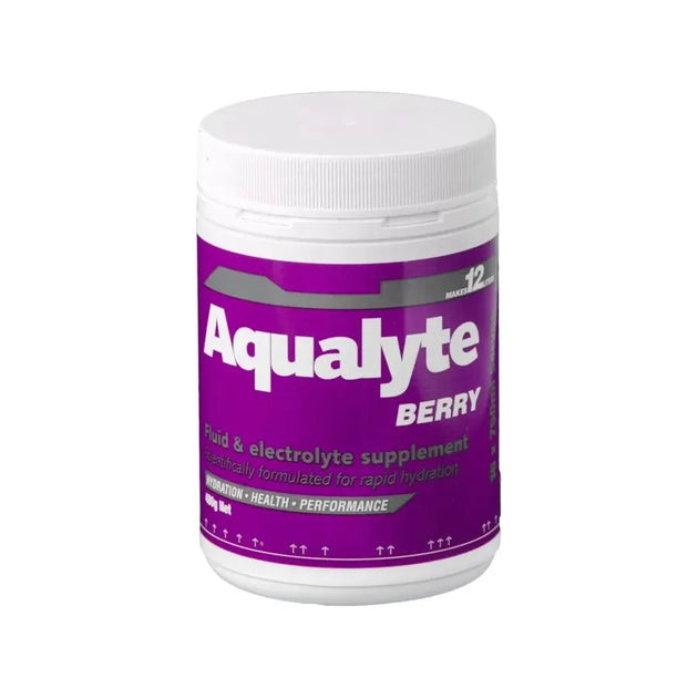Aqualyte Fluid and Electrolyte Supplement Berry 480gm | Go Vita ...