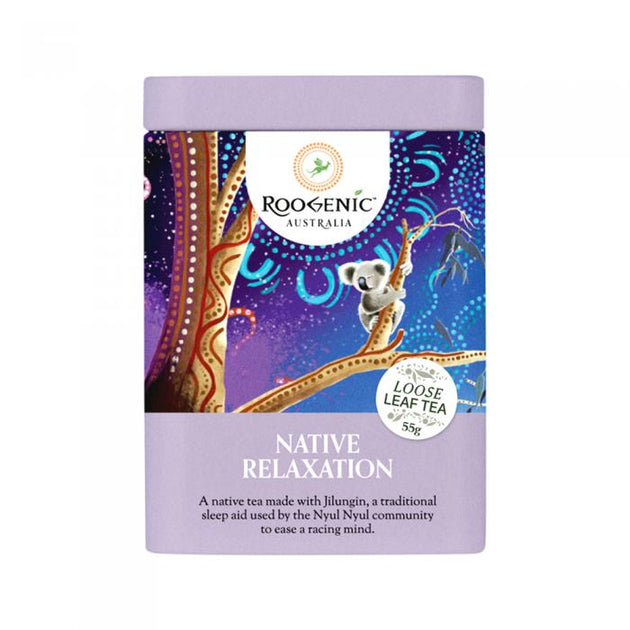 Roogenic Native Relaxation Loose Tea 55g | Go Vita Batemans Bay