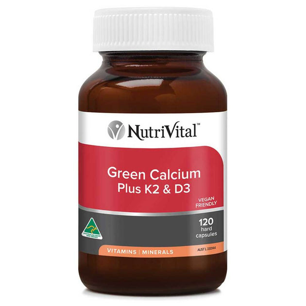 Nutrivital Green Calcium Plus D3 & K2 | Go Vita Batemans Bay